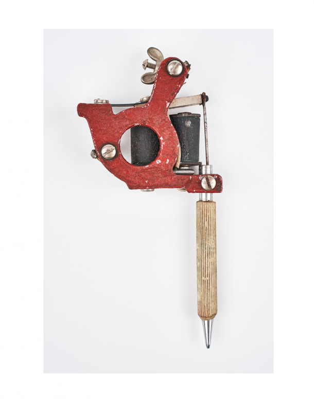Rare Milton Zeis Tattoo Machine Photographic Print | The Zeis Studio