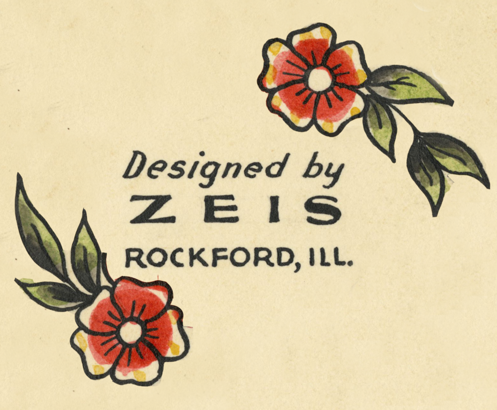 “AMERICA” Tattoo flash – Illustration by milton zeis | The Zeis Studio